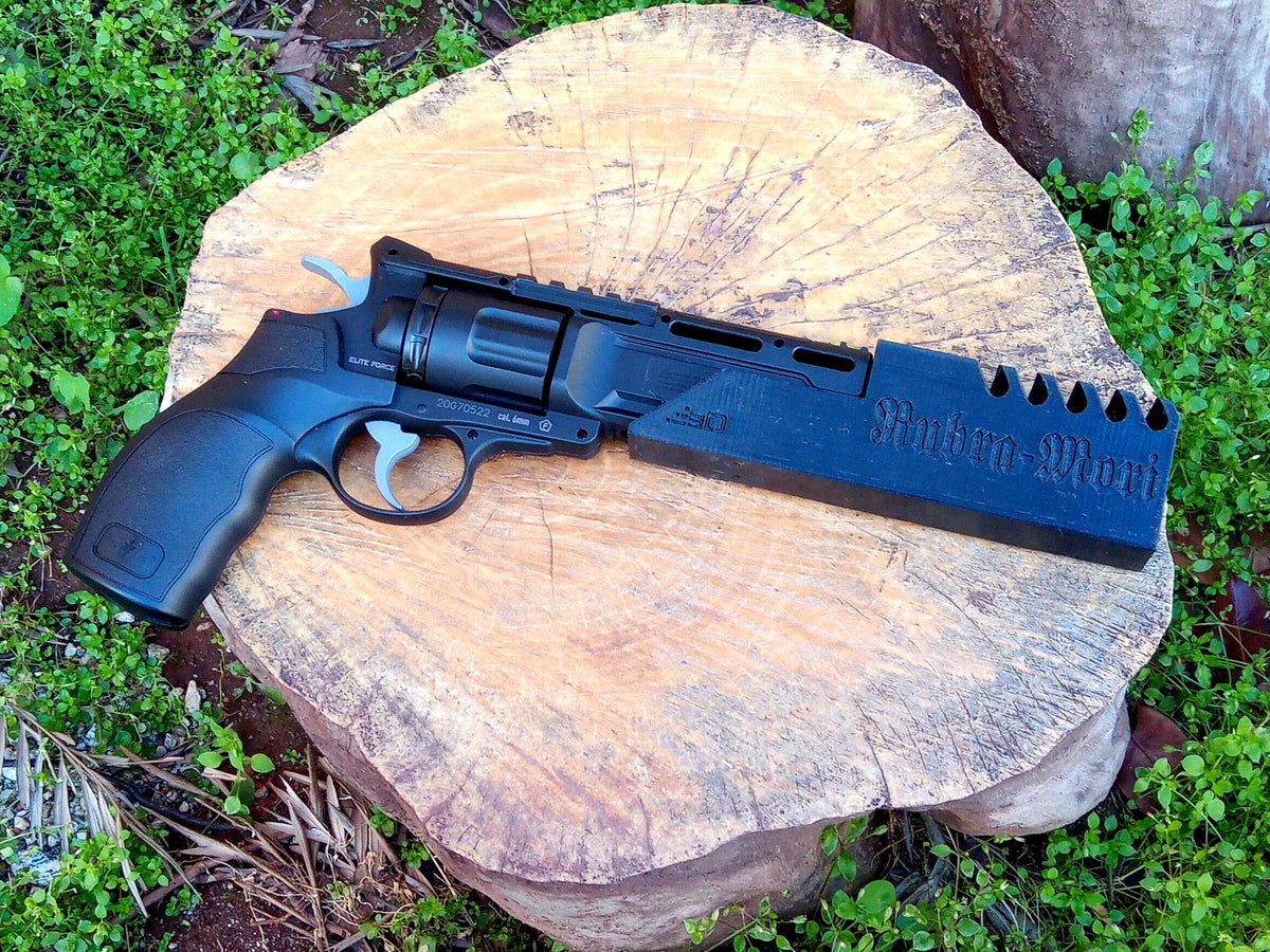 Rubra-Mori Strike Frame Mount Revolver Compensator for Brodax Airgun a ...