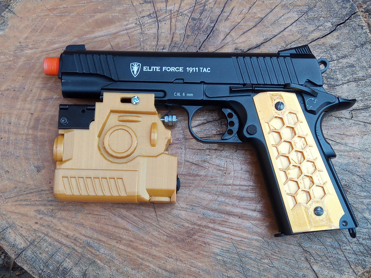 Airsoft3D MK23 Laser Aiming Module (LAM) for Picatinny Rail - Stealth ...