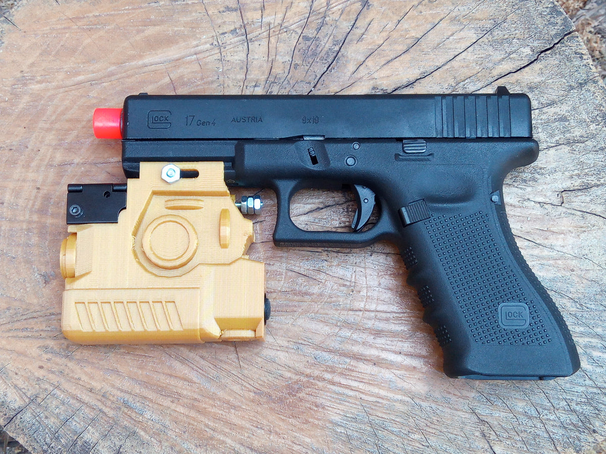 Airsoft3D MK23 Laser Aiming Module (LAM) for Picatinny Rail - Stealth ...