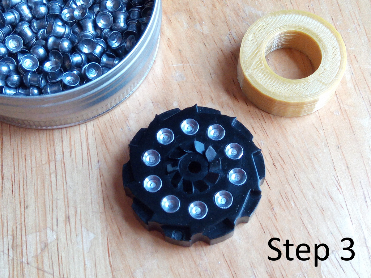 Pellets Seating Tool for Vigilante, 3576W, Brodax, H8R Revolver Rotary ...